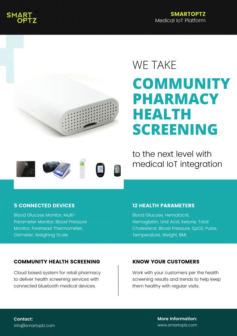 SmartOptz PLT – Medical IoT Platform